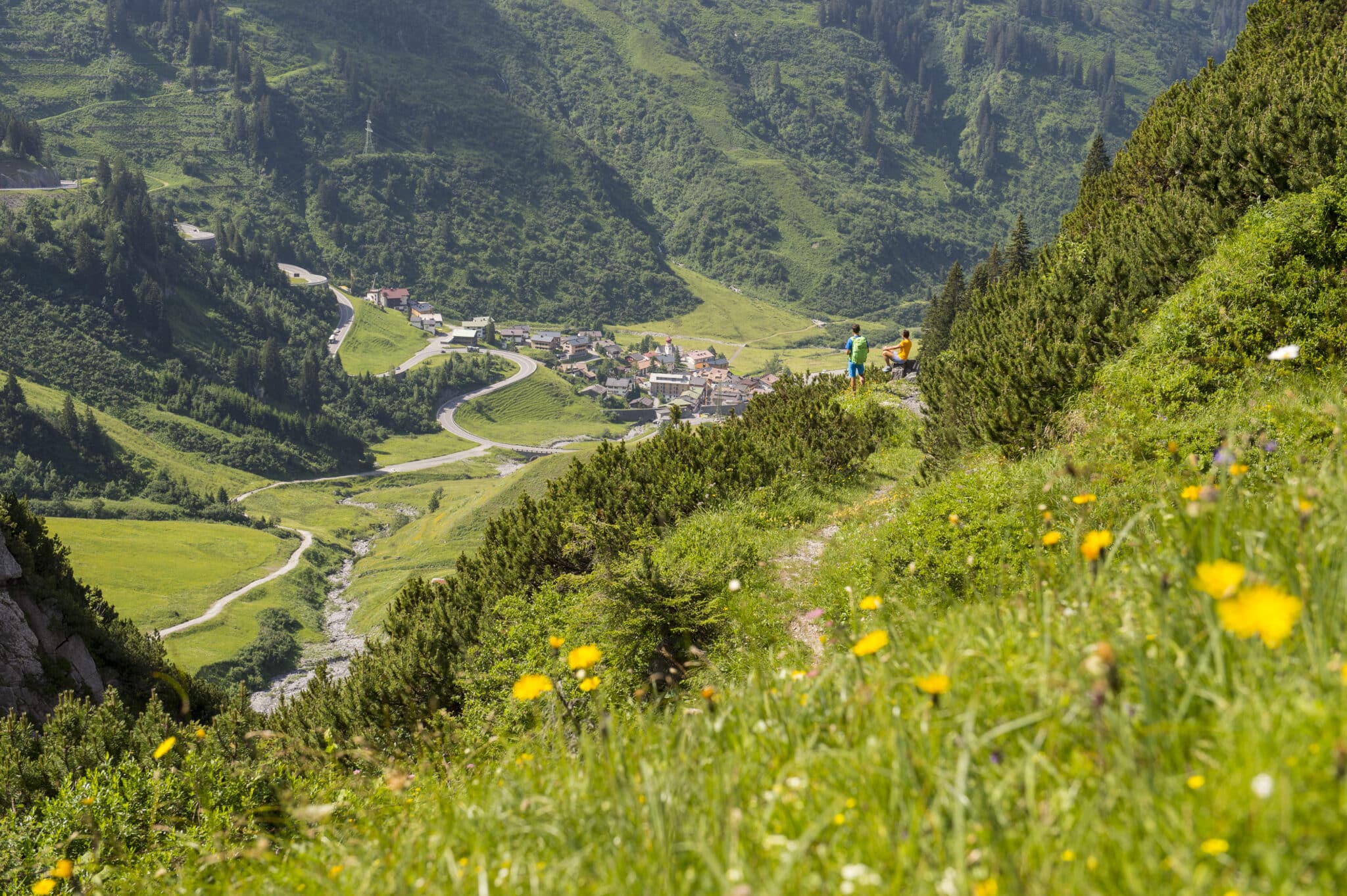 Stuben am Arlberg - summer and winter - 1400 Flexenlodge